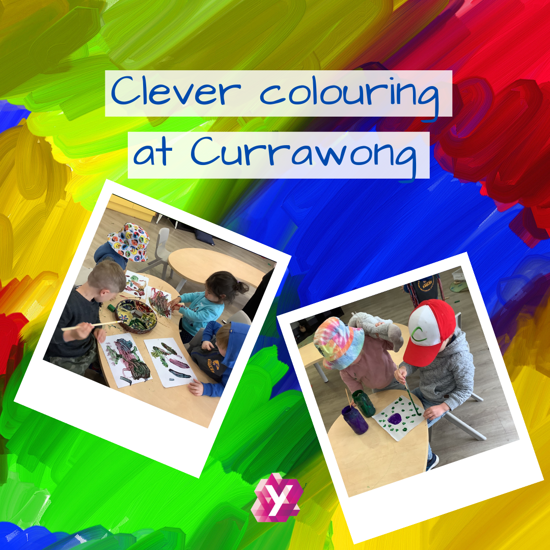 Clever colouring at Currawong – YWCA Canberra Children's Service