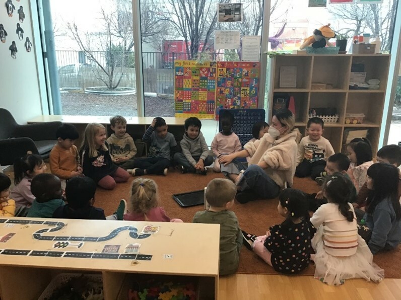 Sensory sand exploration at Winyu – YWCA Canberra Children's Service
