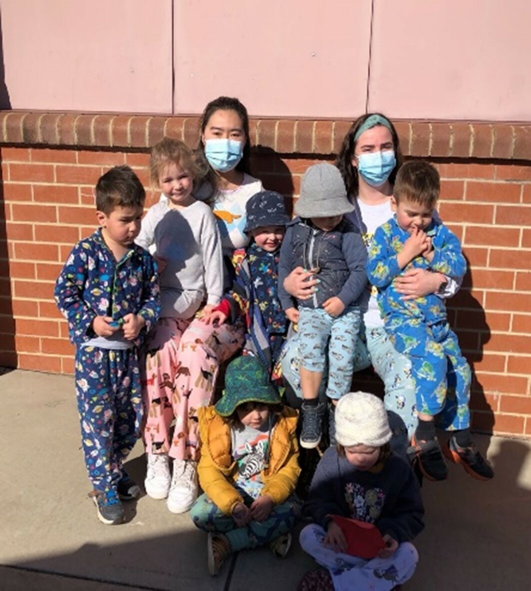 Pyjama day and outdoor play at Campbell Cottage – YWCA Canberra ...